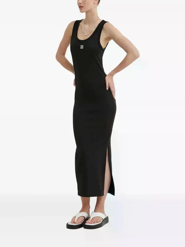 Hugo Side-slit Midi Dress