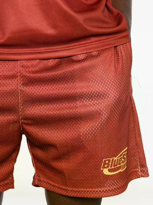 BLUE SKY INN Logo-print Soccer Shorts