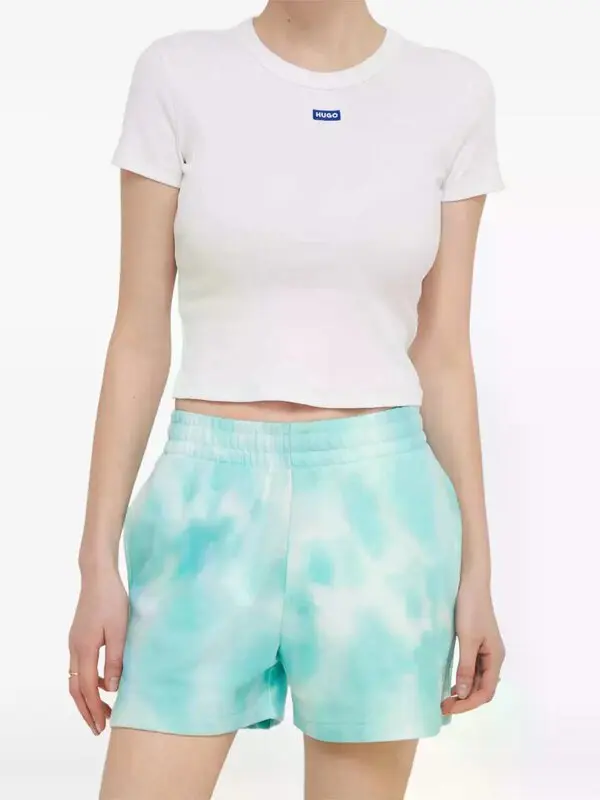 Hugo Tie-dye Drawstring Shorts