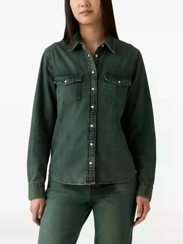 LEVI'S Buttoned Pocket Shirt - Green