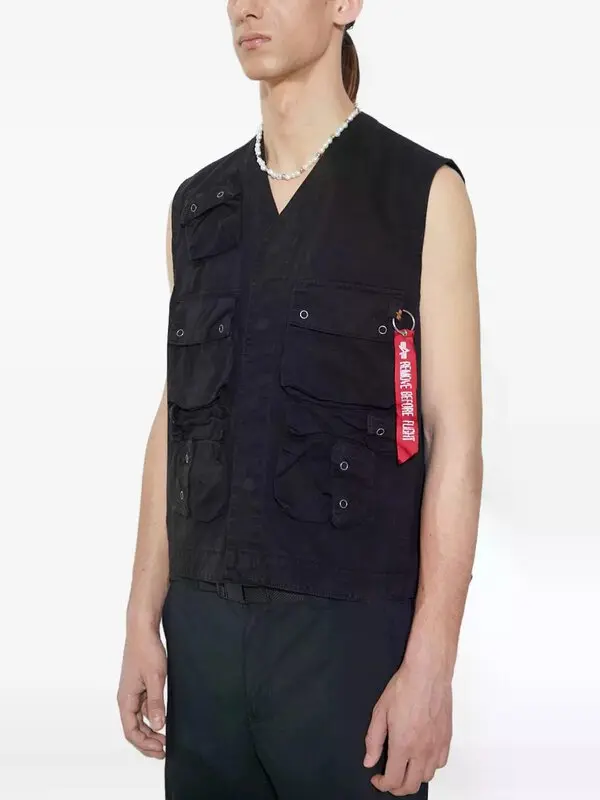Alpha Industries Utility-pocket Cotton Gilet