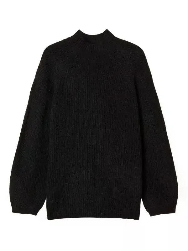 TWINSET Turtleneck Ribbed Sweater