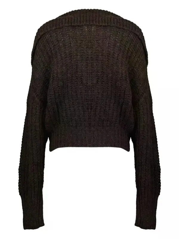 IRO PARIS Zip High-neck Sweater