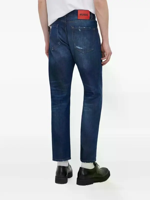 Hugo Distressed Denim Jeans