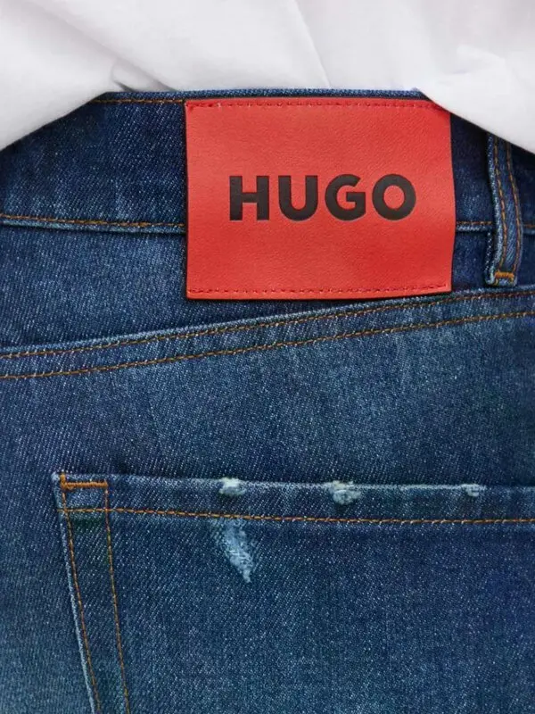 Hugo Distressed Denim Jeans