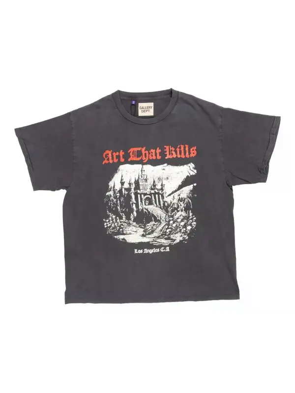 GALLERY DEPT. Castle Graphic T-shirt - Grey