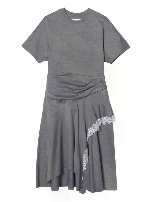 3.1 Phillip Lim Lace-trim Asymmetrical Dress