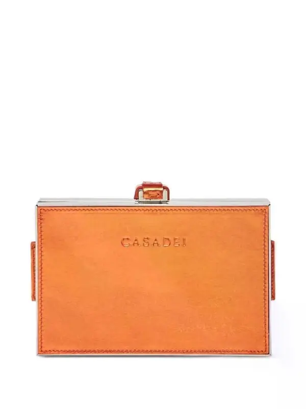 Casadei Logo-patch Clutch