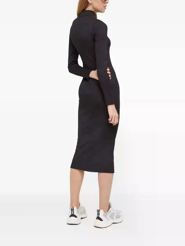 Hugo Cut-out Turtleneck Midi Dress