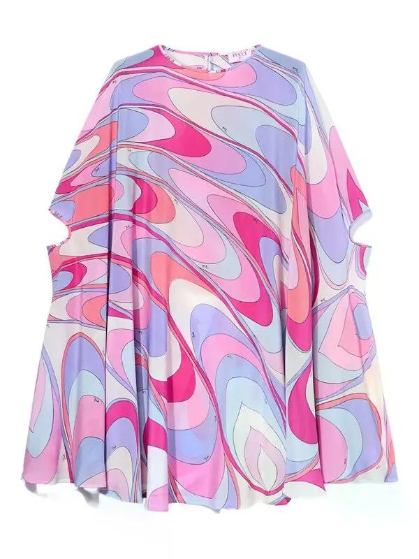 Emilio Pucci Printed Silk Kaftan