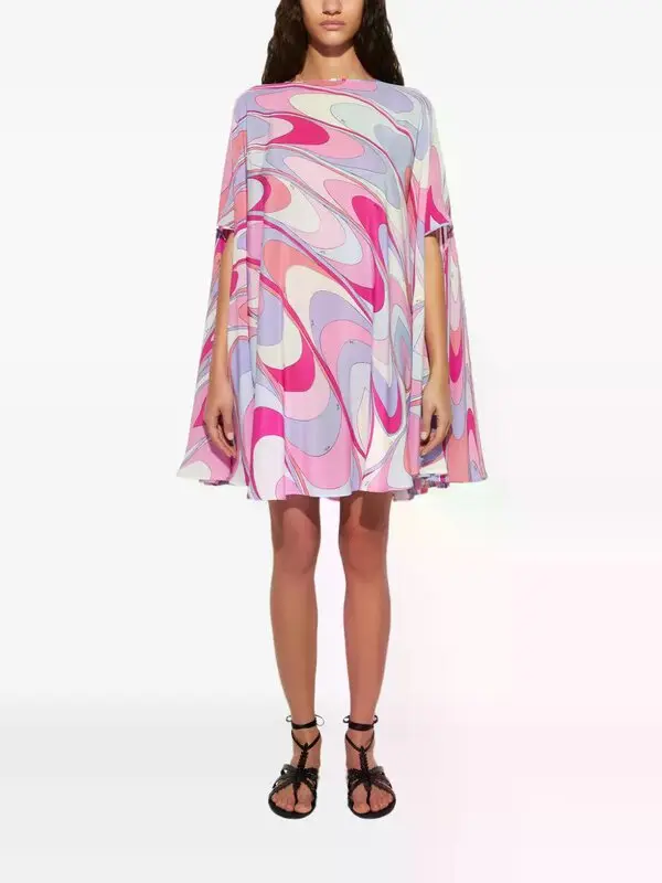 Emilio Pucci Printed Silk Kaftan