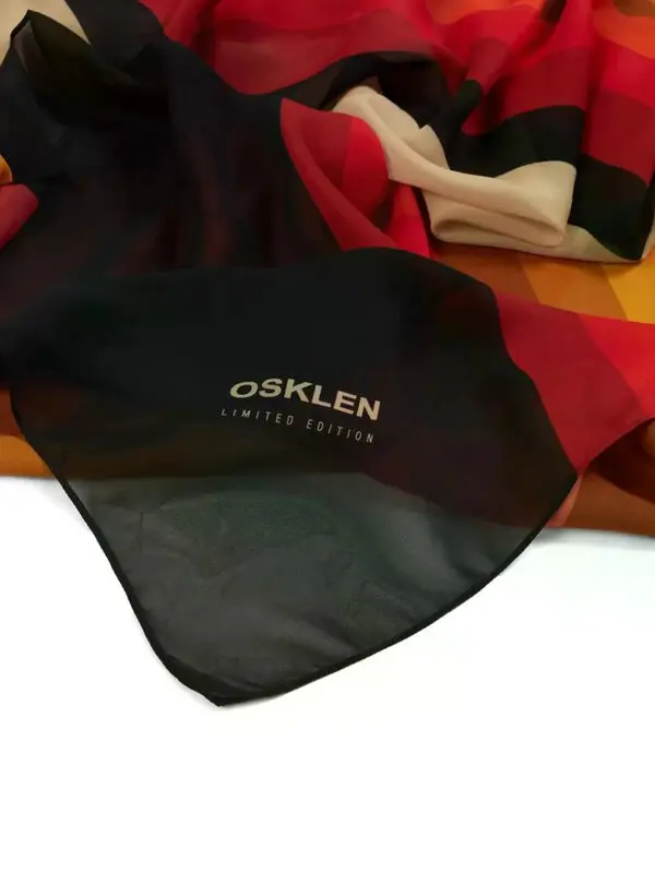 OSKLEN Waves Stripe Scarf