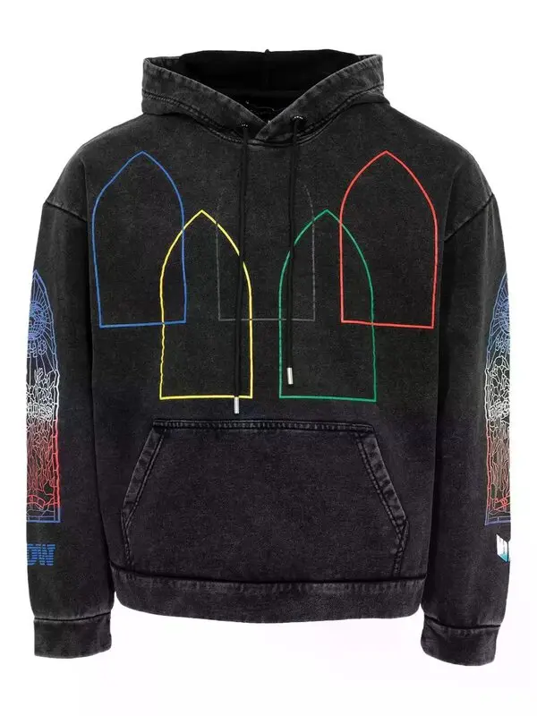 WHO DECIDES WAR Intertwined Windows Hoodie