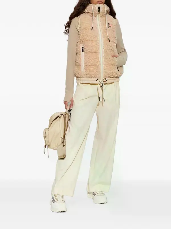 Moncler Teddy Hooded Zip Jacket