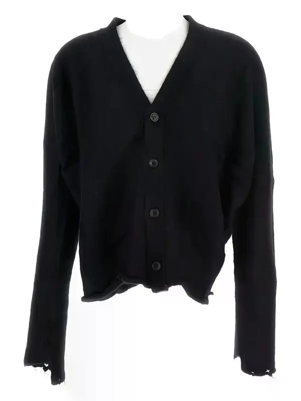 Junya Watanabe Mohair-wool V-neck Cardigan