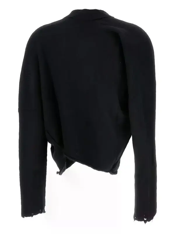 Junya Watanabe Mohair-wool V-neck Cardigan