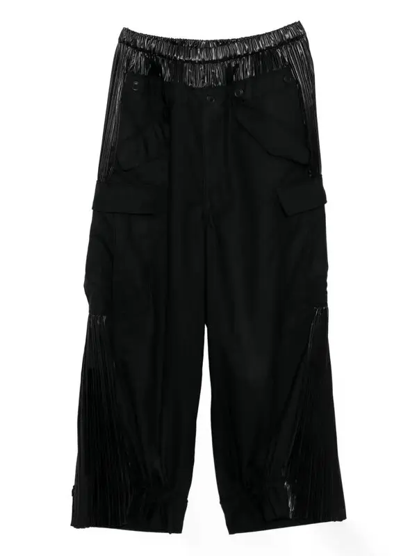 Junya Watanabe Pleated-panel Cargo Trousers