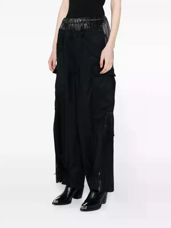 Junya Watanabe Pleated-panel Cargo Trousers