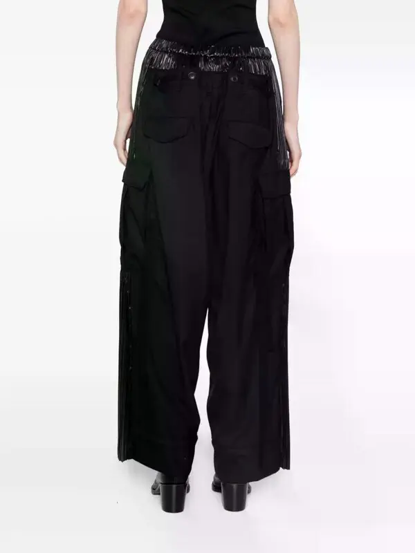 Junya Watanabe Pleated-panel Cargo Trousers