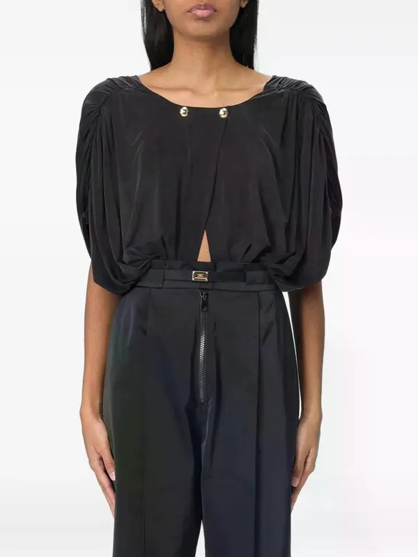 Elisabetta Franchi Draped Bodysuit