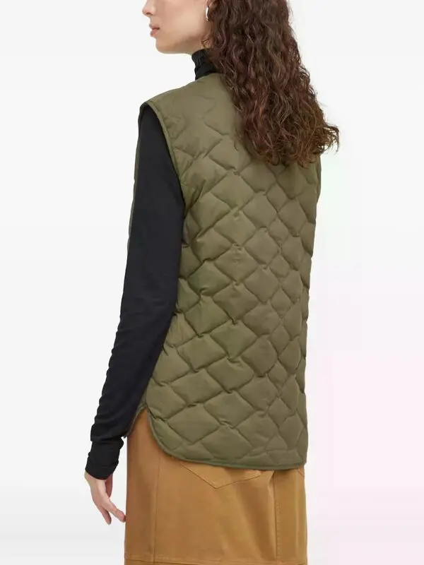 HERSKIND Quilted Zip-front Gilet