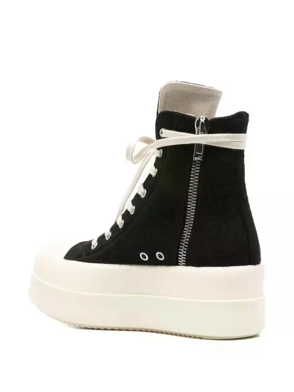Rick Owens Mega Bumper Star-embroidered Sneakers