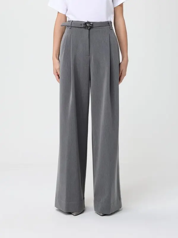 Liu Jo Wide Leg Trousers - Grey