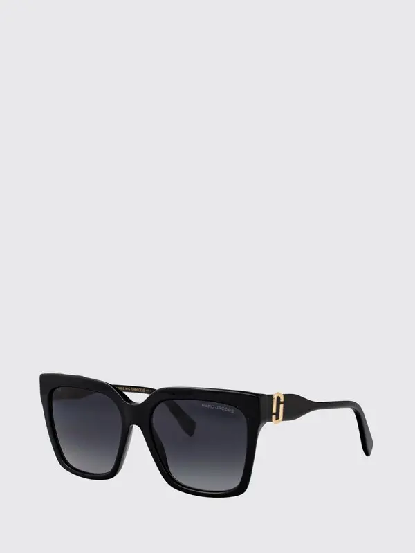 Marc Jacobs Tortoiseshell Square Frame Sunglasses - Black