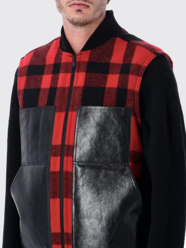 Junya Watanabe Checked Waistcoat