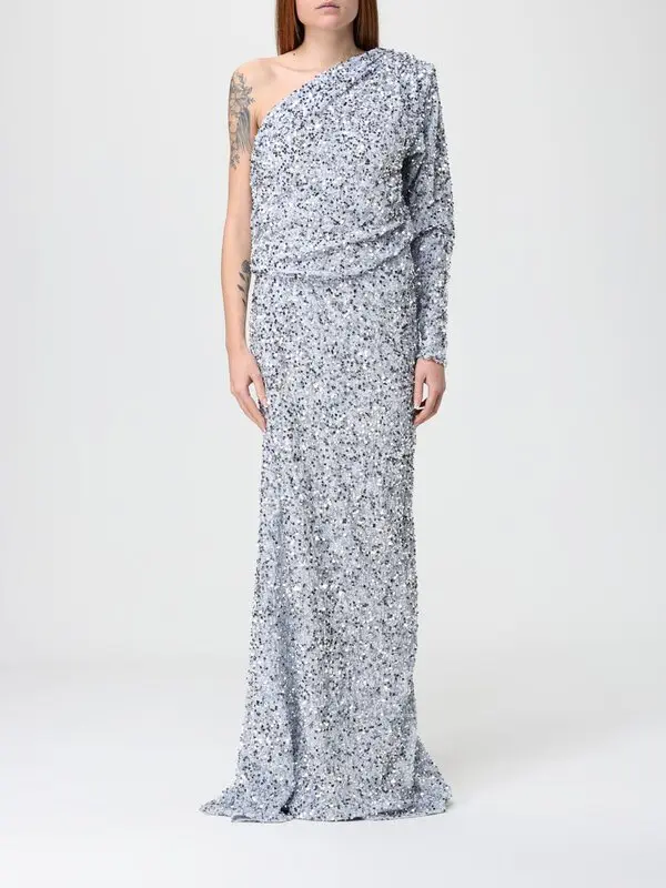 Elisabetta Franchi Sequin Embellished Gown
