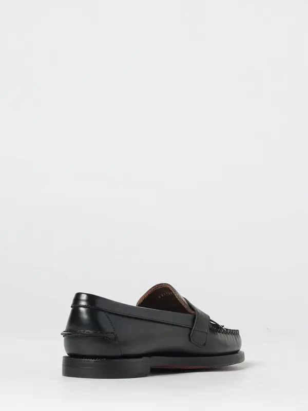 SEBAGO Brushed Leather Fringe Monk Strap Shoes