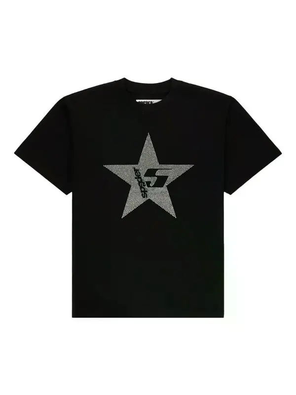 SP5DER Worldwide Five Day Star Graphic T-shirt - Black