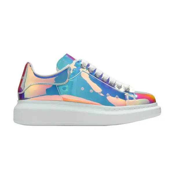 Alexander McQueen Oversized Iridescent Sneakers - Multicolor