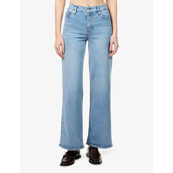 FRAME Le Slim Palazzo Wide-leg Jeans - Ripple