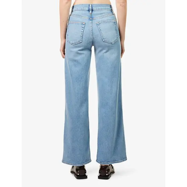 FRAME Le Slim Palazzo Wide-leg Jeans - Ripple