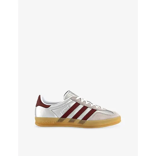 adidas gazelle silver green womens adidas Gazelle Indoor JR1206 main image 1