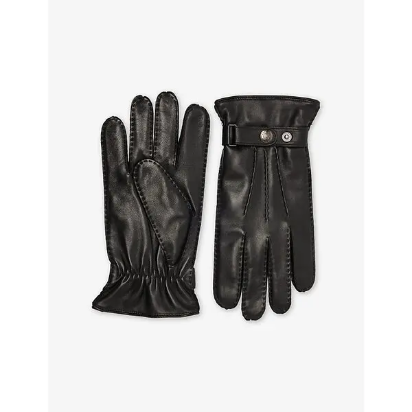 DENTS Tetbury Leather Gloves - Black