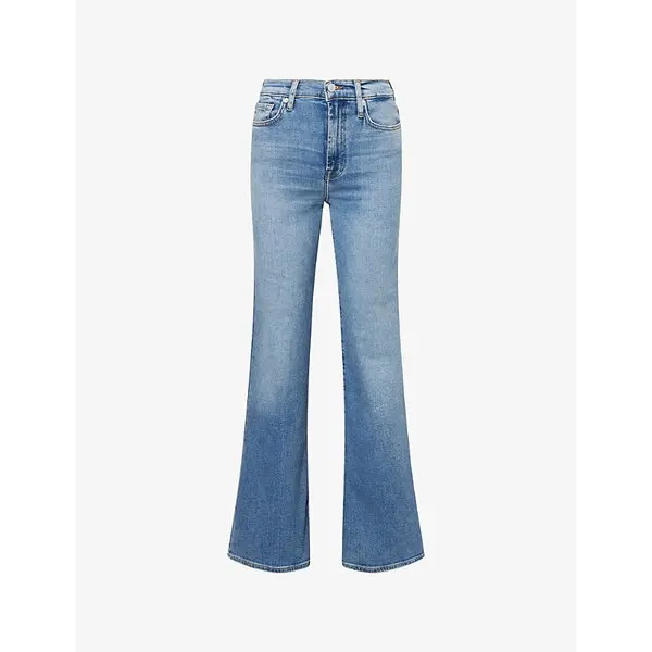 7 For All Mankind Modern Dojo Tailorless Stretch-denim Jeans