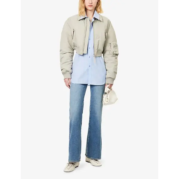 7 For All Mankind Modern Dojo Tailorless Stretch-denim Jeans