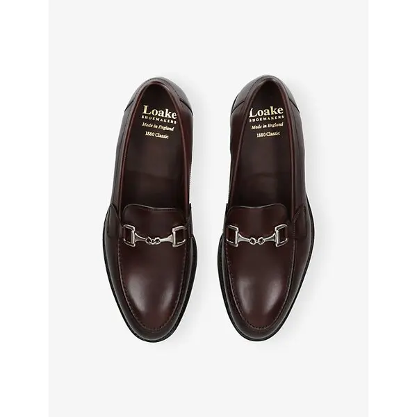 LOAKE Kensington Leather Loafers