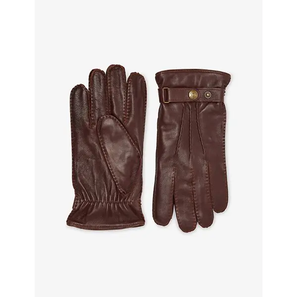 DENTS Tetbury Leather Gloves - Chestnut