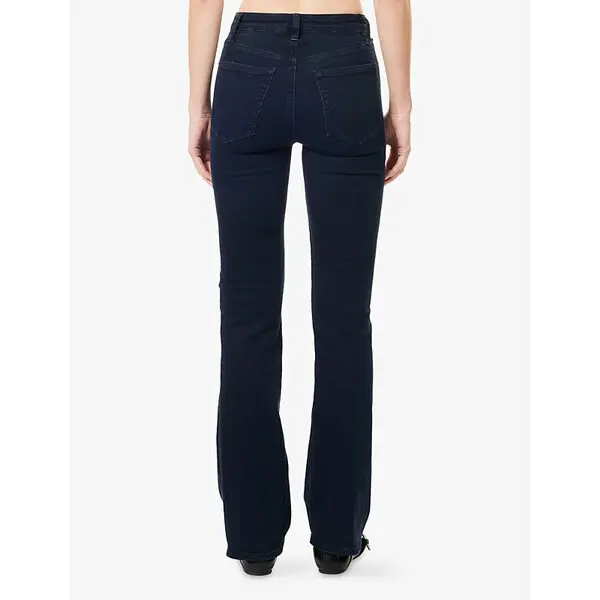 FRAME The Reboot Flared Stretch-denim Blend Jeans