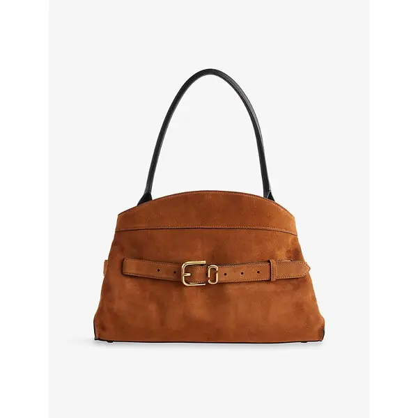 Marc Jacobs Dakota Suede Satchel - Copper