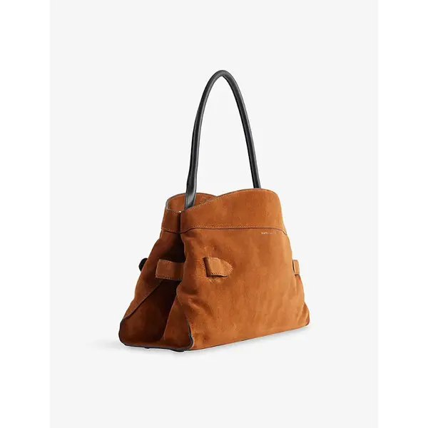 Marc Jacobs Dakota Suede Satchel - Copper