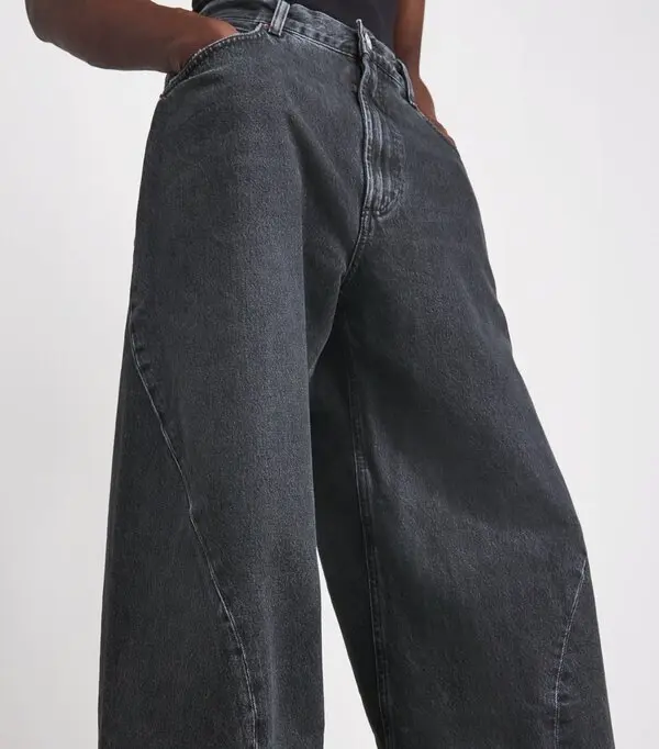 AGOLDE Twist Wide-leg Jeans