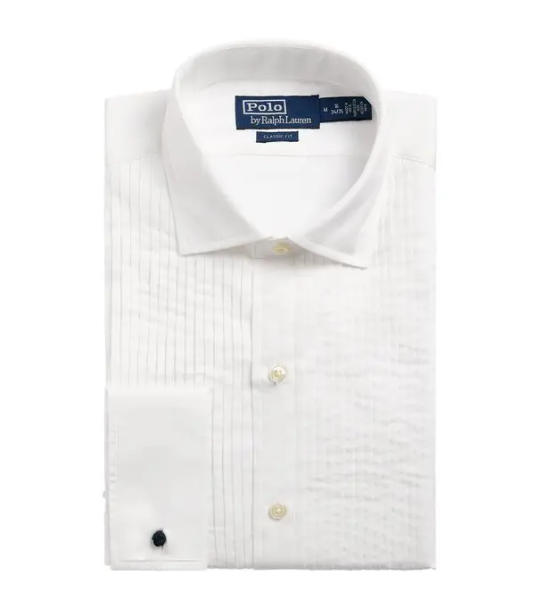 Polo Ralph Lauren Cotton Custom Fit Dress Shirt - White