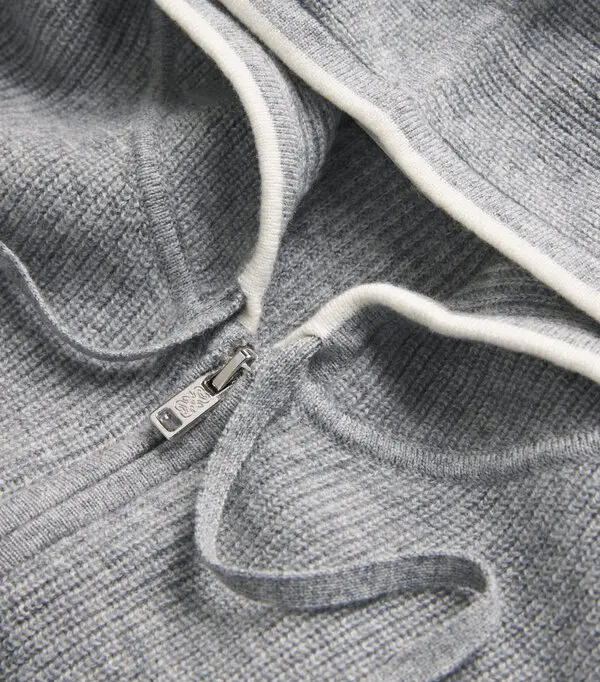 Sandro Wool Zip-up Hoodie