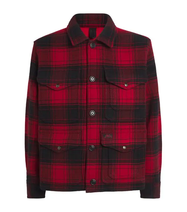 Polo Ralph Lauren Wool Plaid Thicket Field Jacket