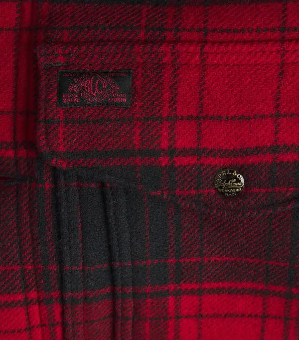 Polo Ralph Lauren Wool Plaid Thicket Field Jacket