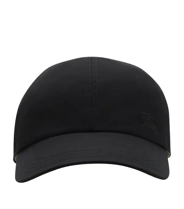 Burberry Gabardine Baseball Cap - Black